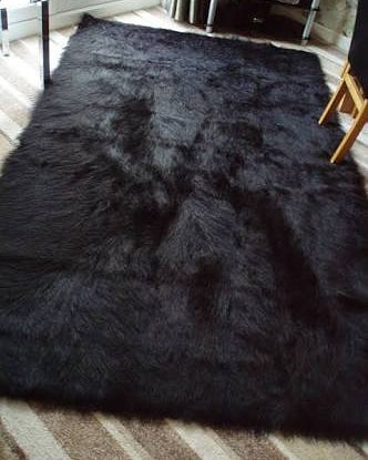 Square fluffy rug – Curtain Gallore